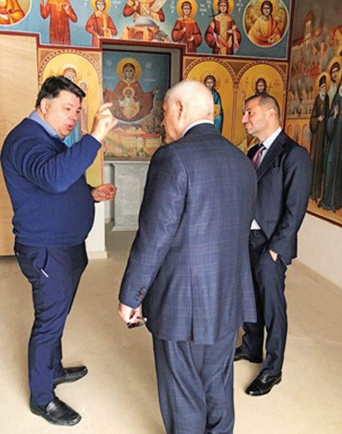 Ο πρέσβης των ΗΠΑ Τζορτζ Τσούνης στην «Αγια-Σοφιά»!